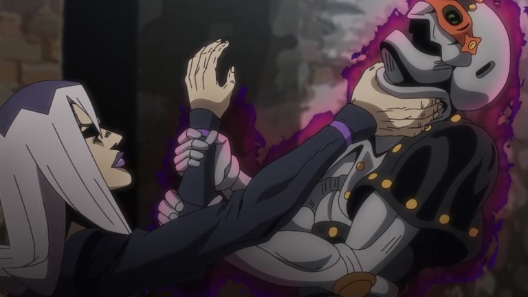 Vento Aureo #13 - Man in the Mirror and Purple Haze - JoJo's Bizarre ...